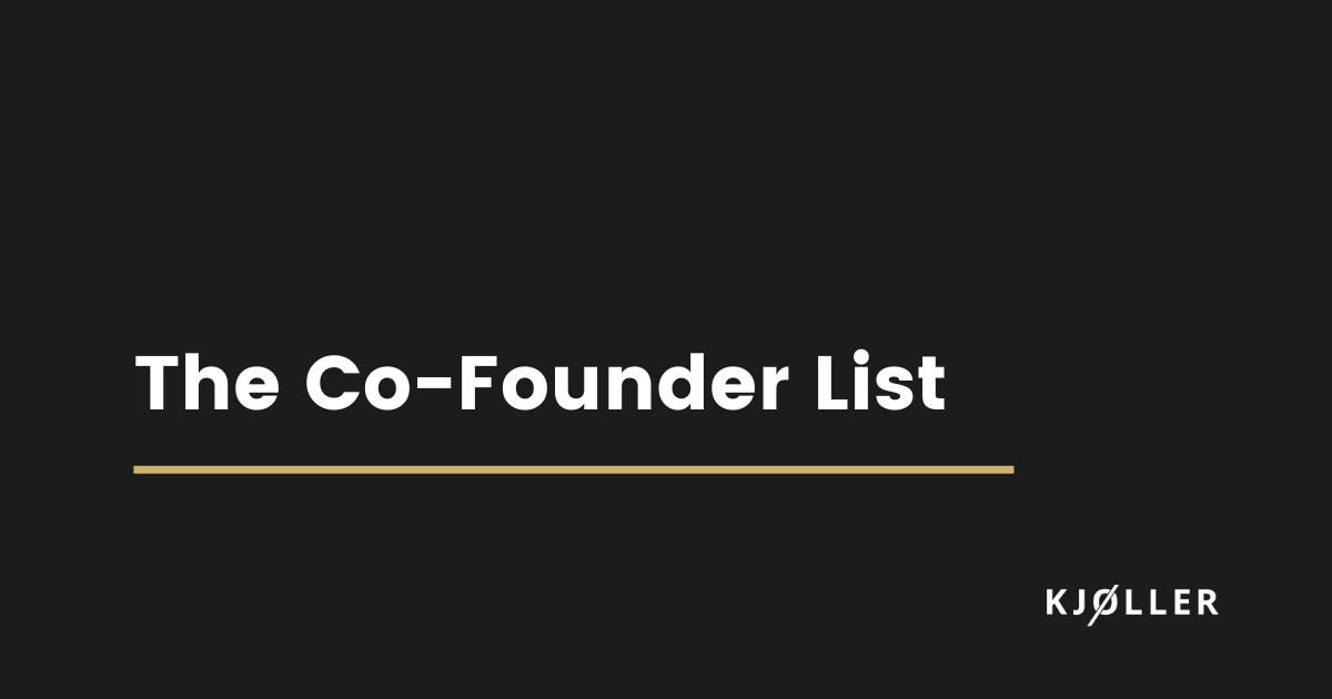 Co-Founder List
